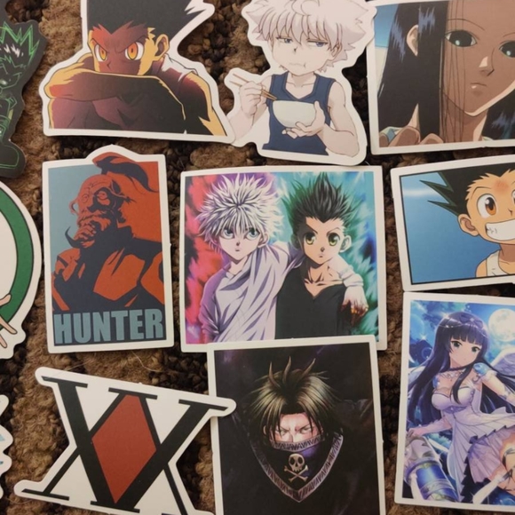 No Brand | Accessories | Hunter X Hunter 5 Pcs Sticker Set Anime | Poshmark